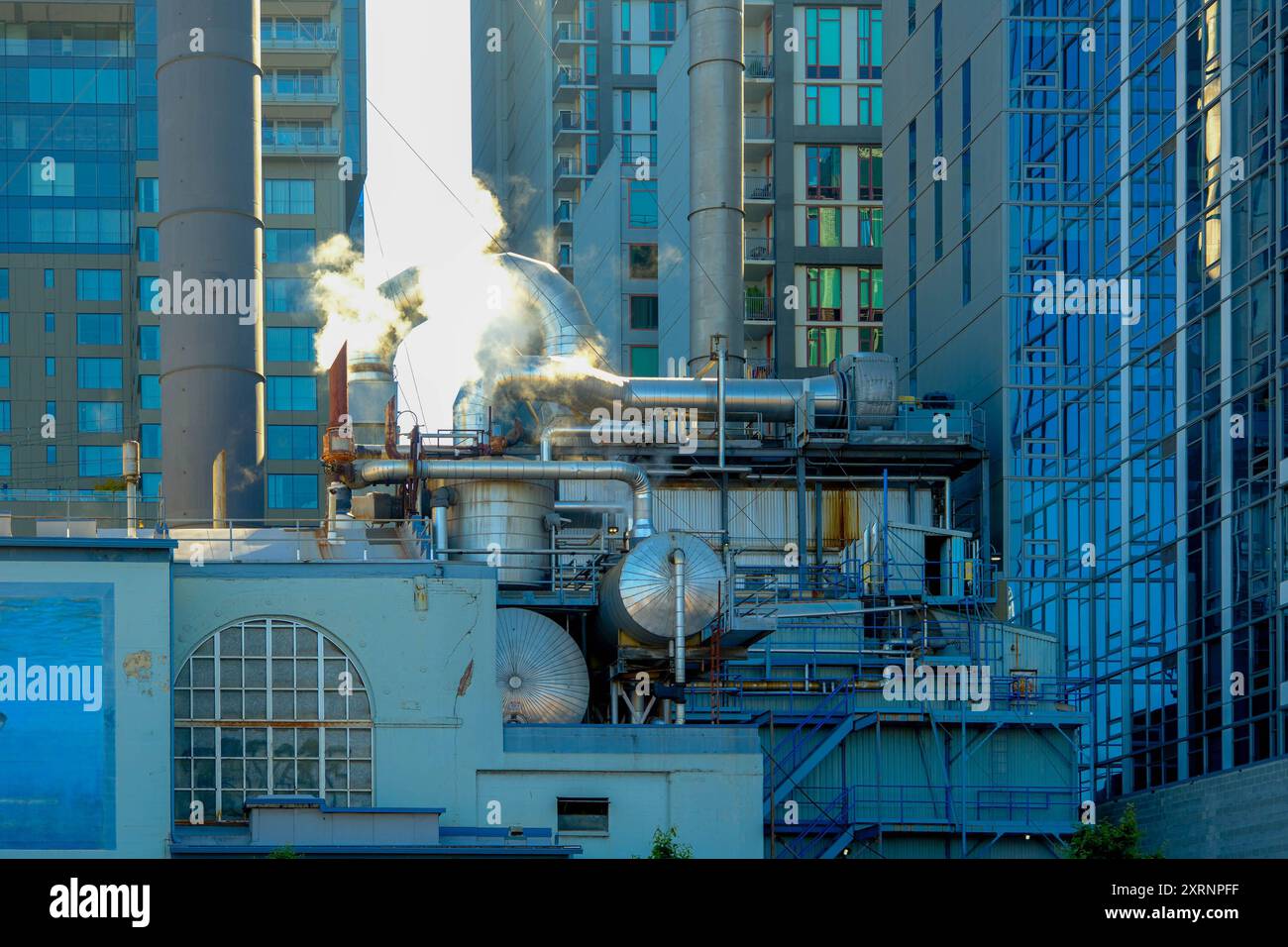 Seattle steam plant hi-res stock photography and images - Alamy