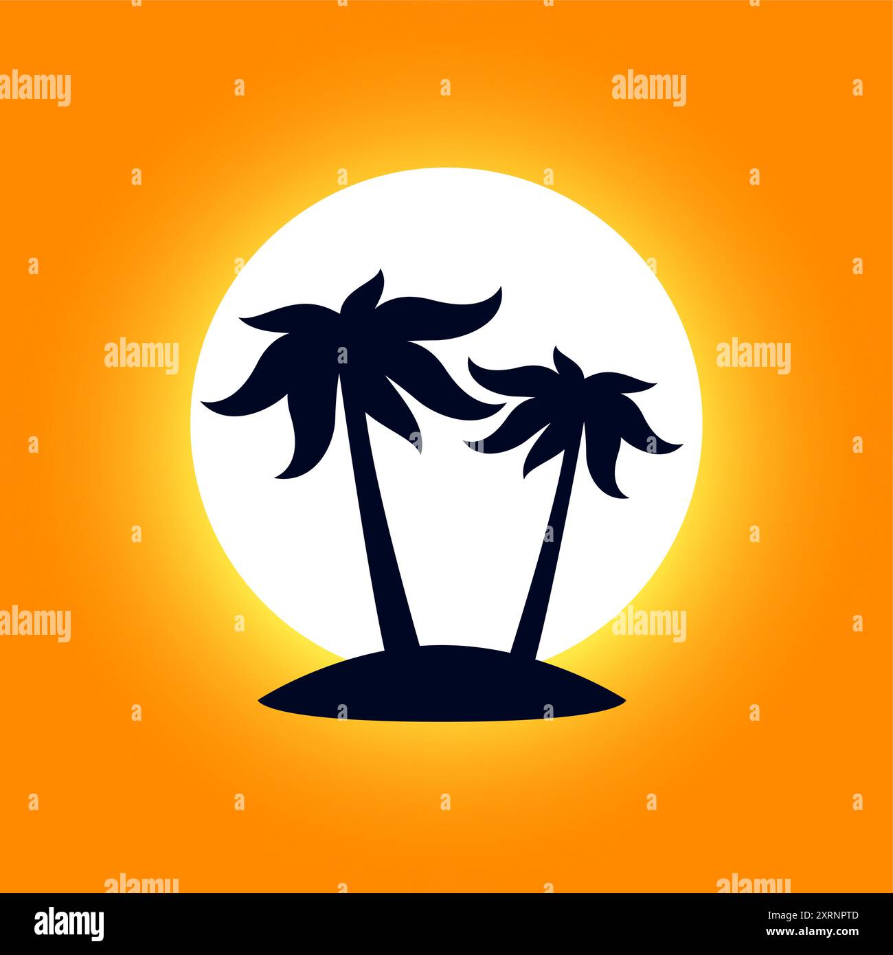African sunrise by beach Stock Vector Images - Alamy