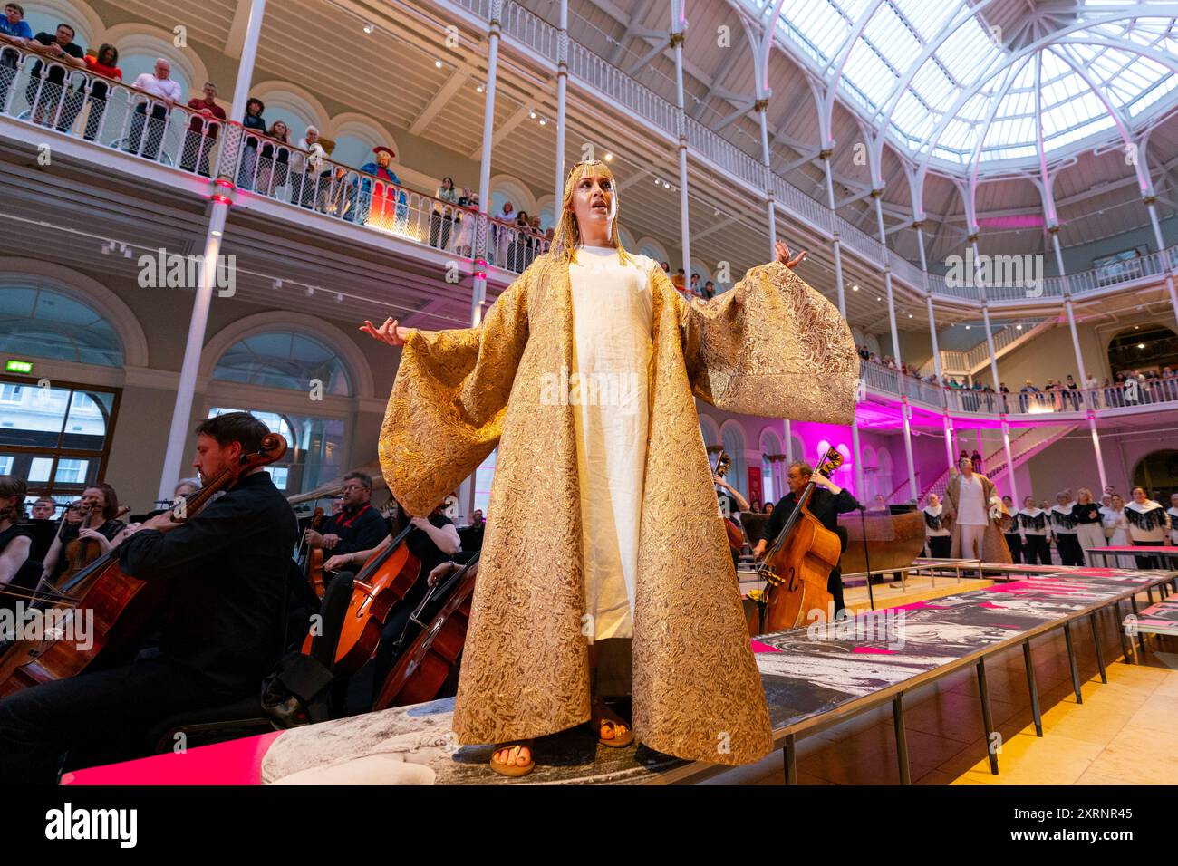 Edinburgh, Scotland, UK. 11th August 2024. Preview performance of ...