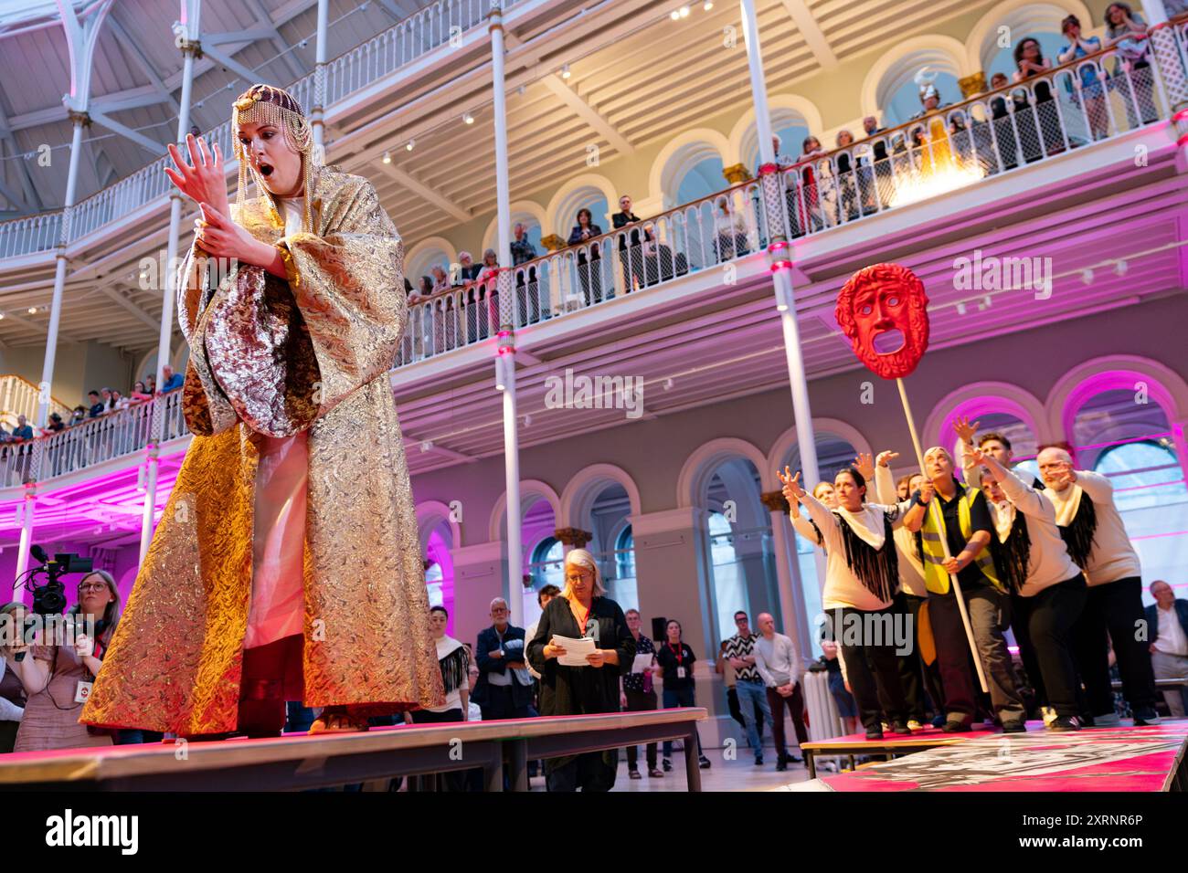 Edinburgh, Scotland, UK. 11th August 2024. Preview performance of ...