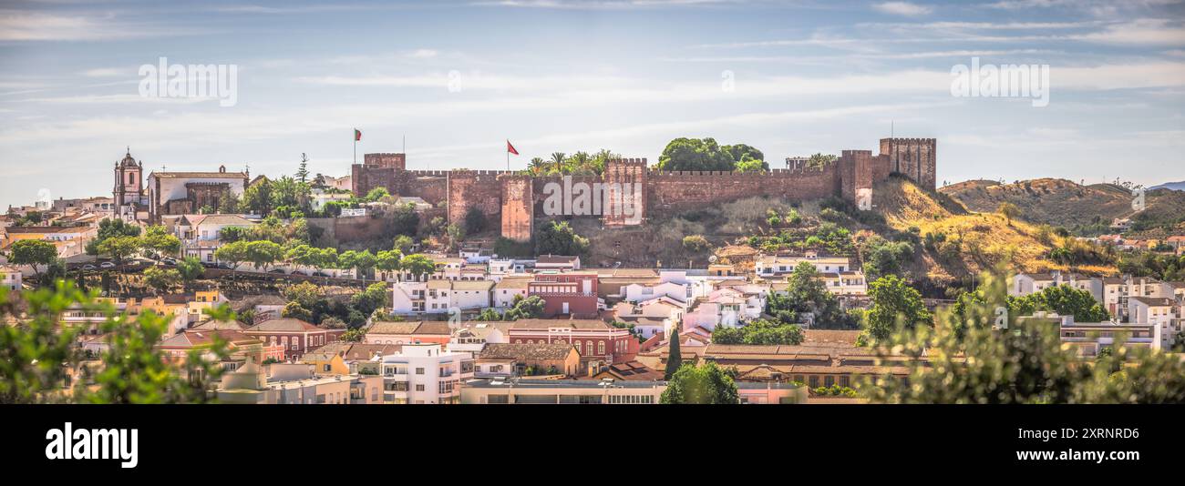 The Epic Medieval Castle of SIlves in Portugal Stock Photo - Alamy