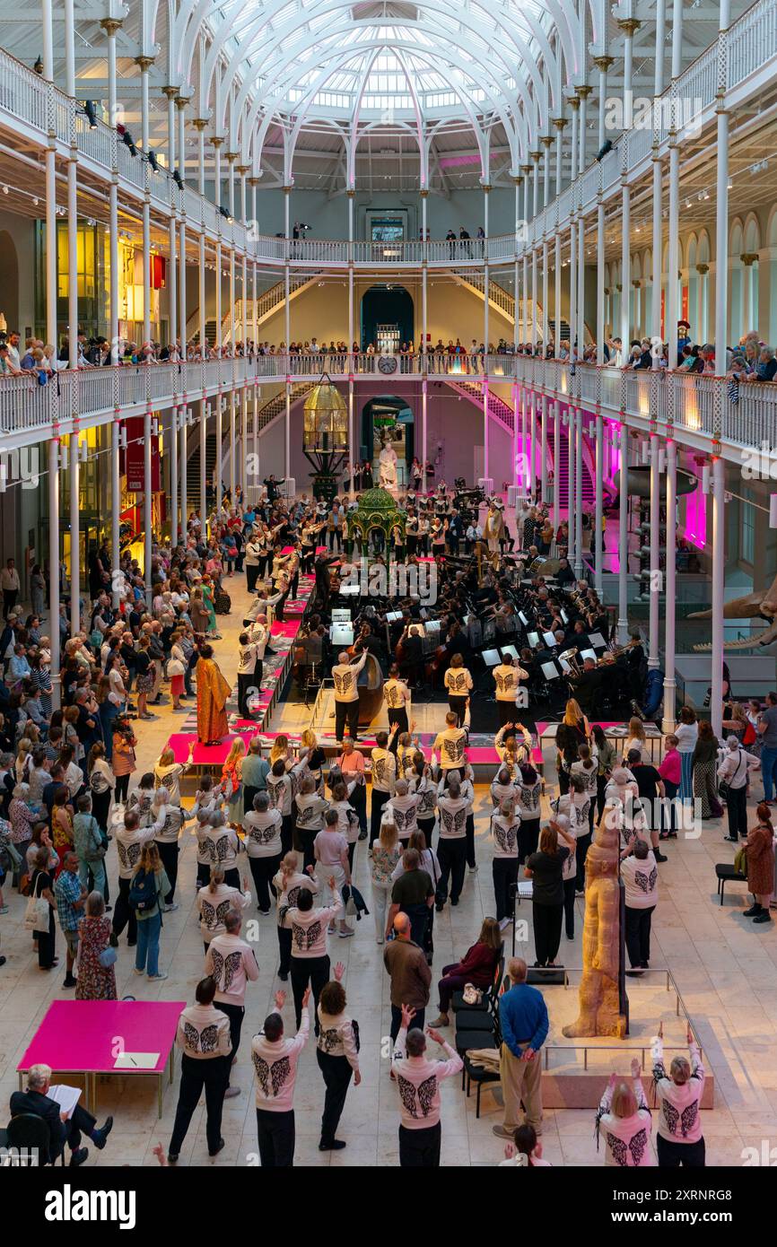 Edinburgh, Scotland, UK. 11th August 2024. Preview performance of ...