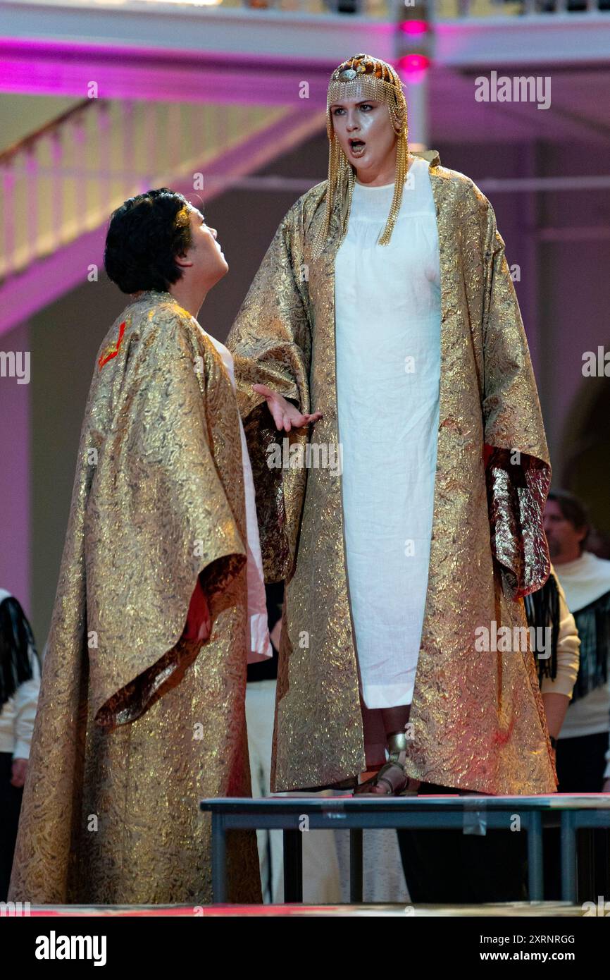 Edinburgh, Scotland, UK. 11th August 2024. Preview performance of ...