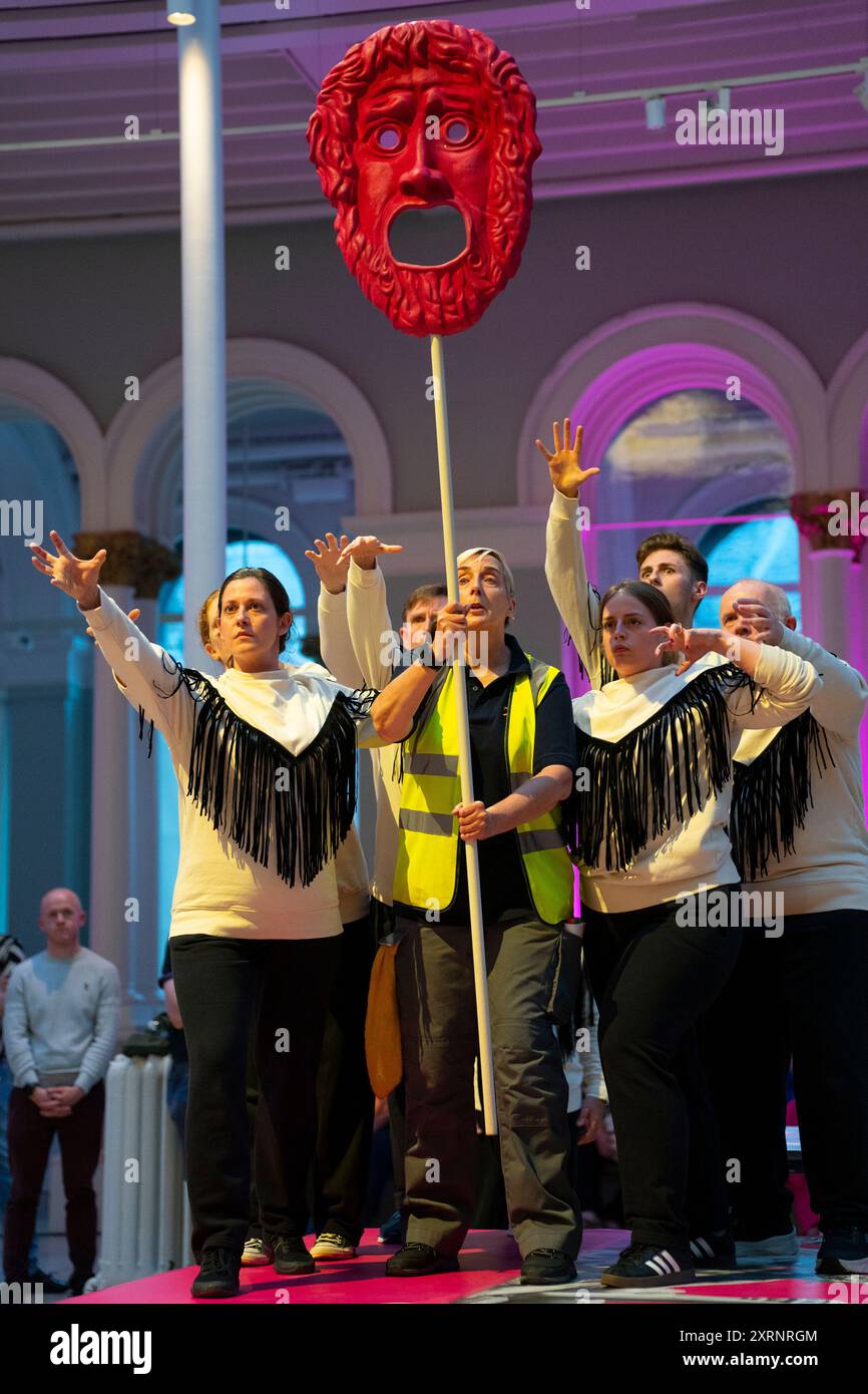 Edinburgh, Scotland, UK. 11th August 2024. Preview performance of ...