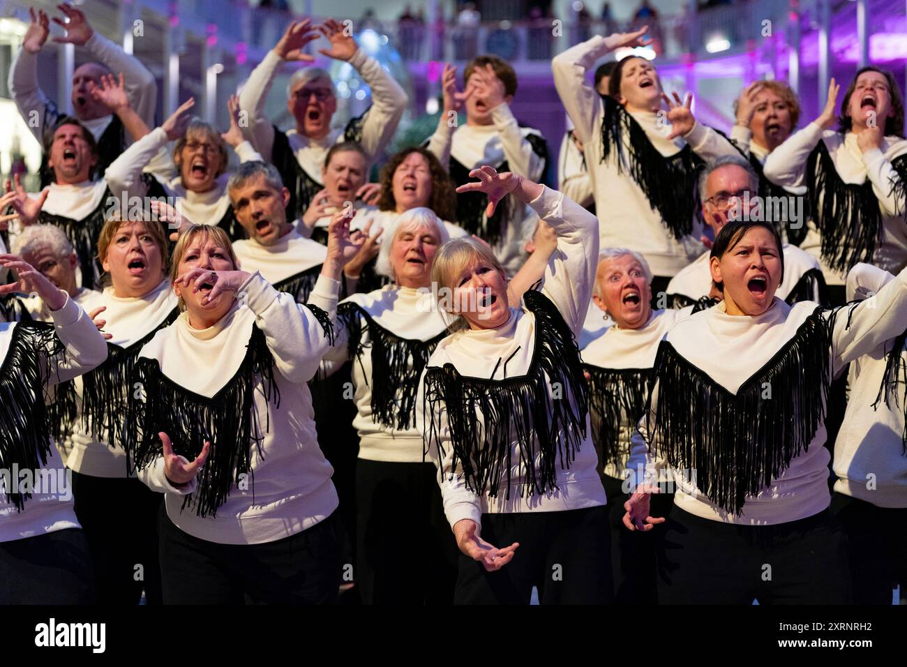 Edinburgh, Scotland, UK. 11th August 2024. Preview performance of ...