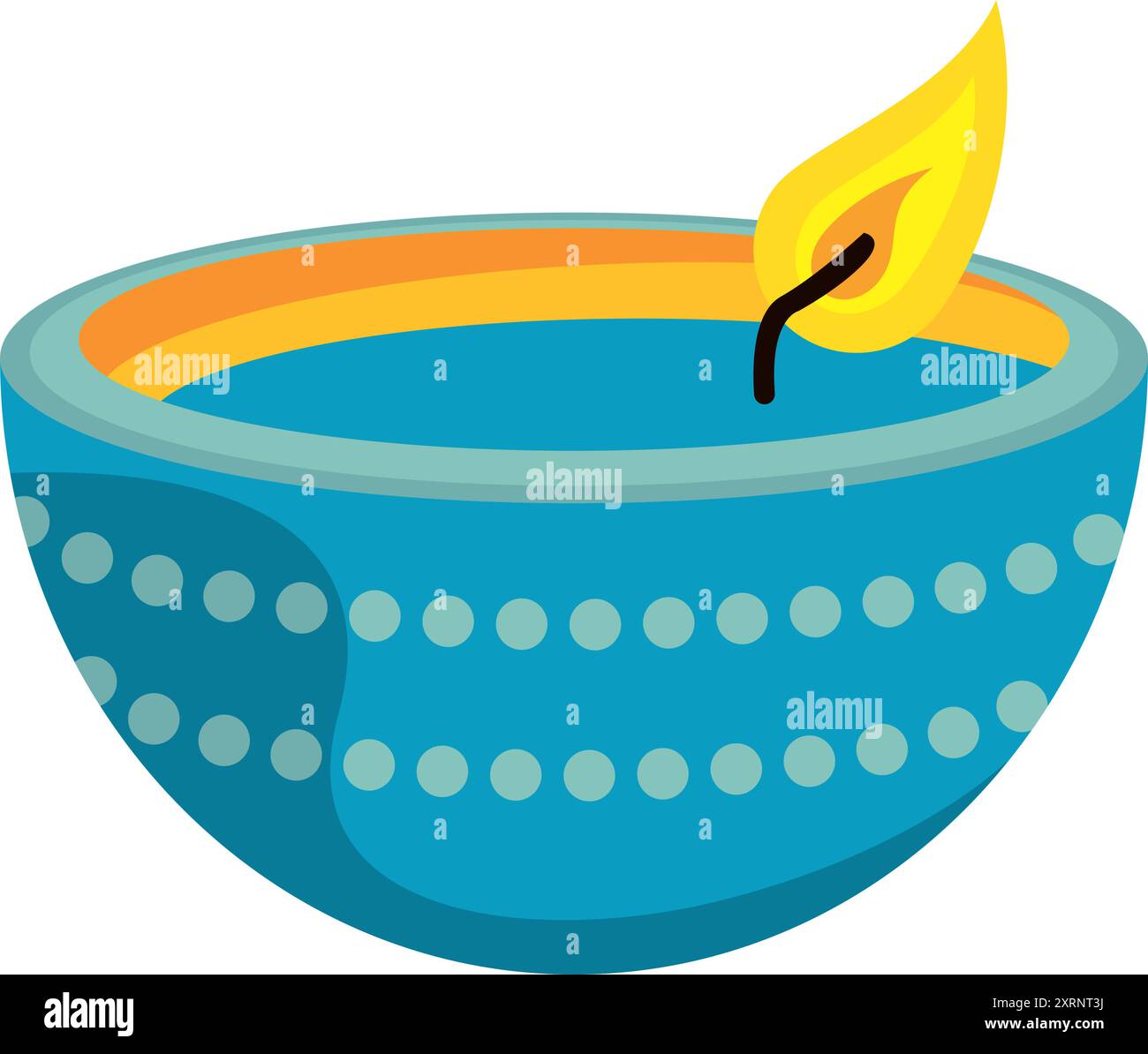 diwali diya lamp Stock Vector Image & Art - Alamy