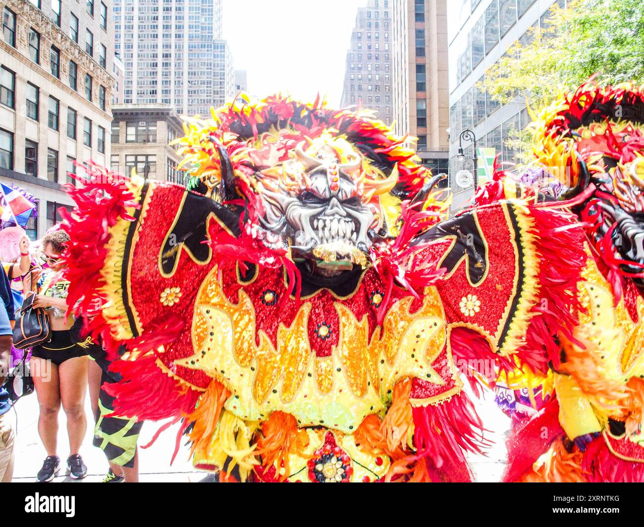 New York, New York, USA. 11th Aug, 2024. Mythical creature Dominican ...
