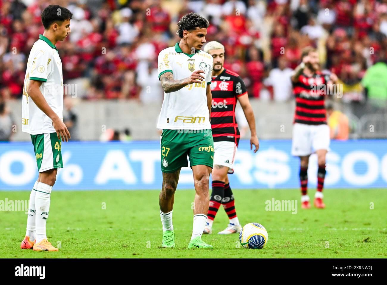 Rio, Brazil - august 11 2024: Richard Rios player in match between ...