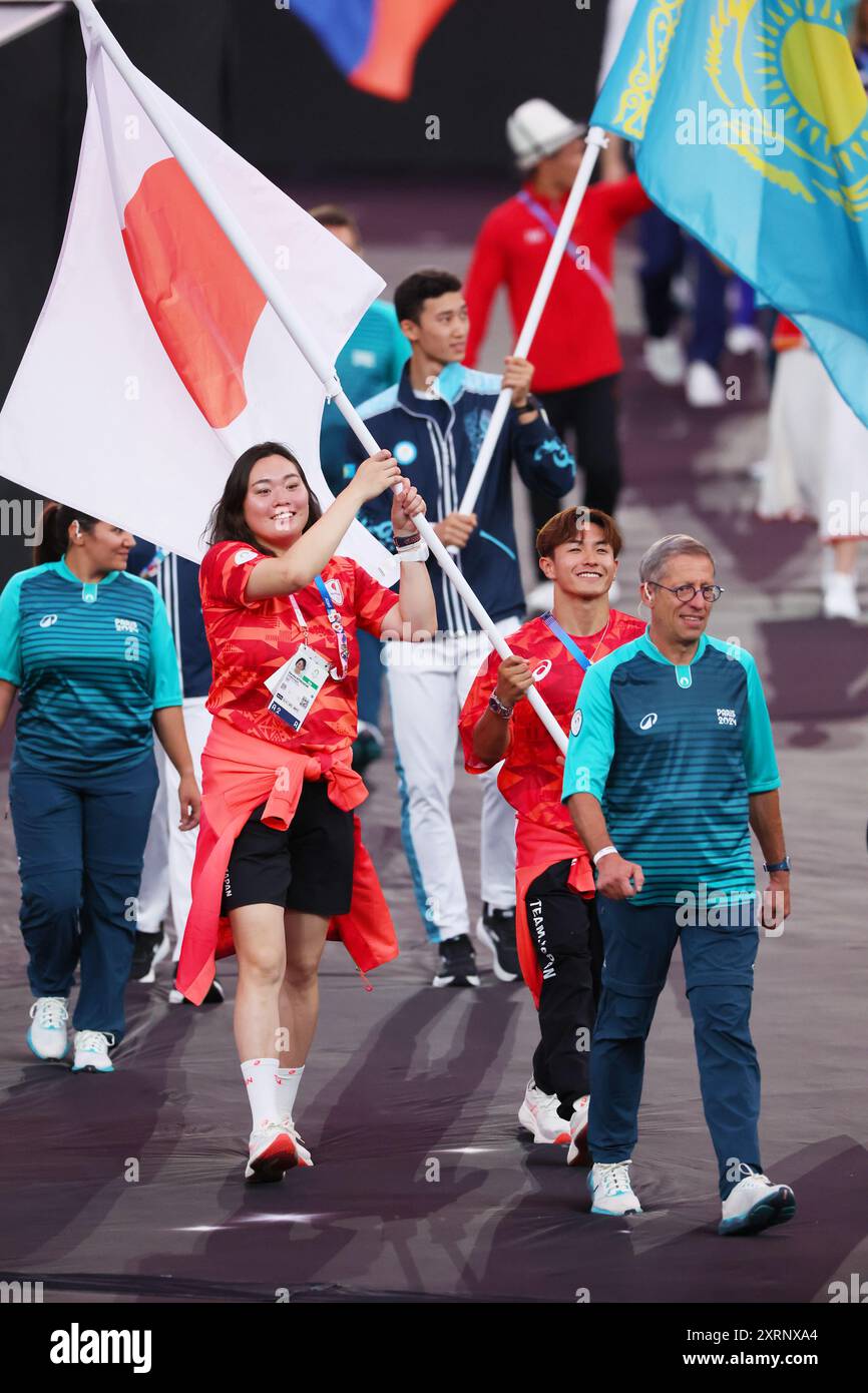 (L-R) Haruka Kitaguchi, Shigeyuki Nakarai/Shigekix (JPN), AUGUST 11, 2024 : The Paris 2024 ...