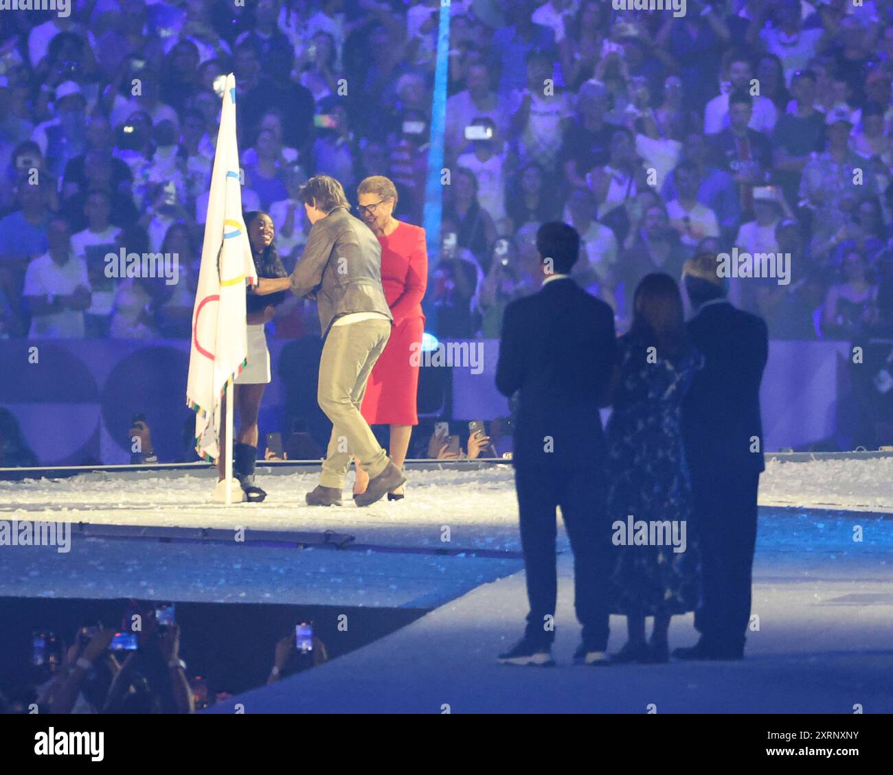 August 11, 2024, Paris, Ile de France, France: Gold medalist Simone ...