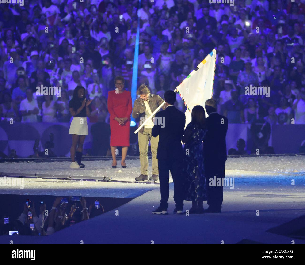 August 11, 2024, Paris, Ile de France, France: Gold medalist Simone ...