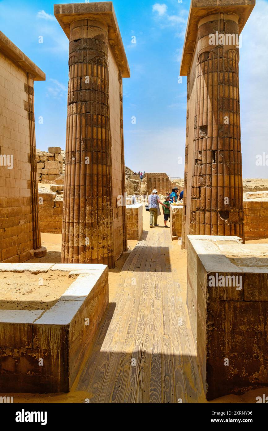 Funerary complex of djoser hi-res stock photography and images - Alamy