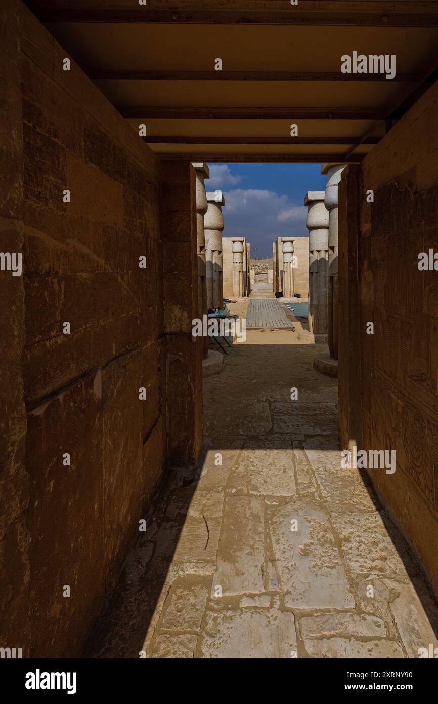 The Memphite Tomb of Horemheb located in Saqqara Stock Photo - Alamy