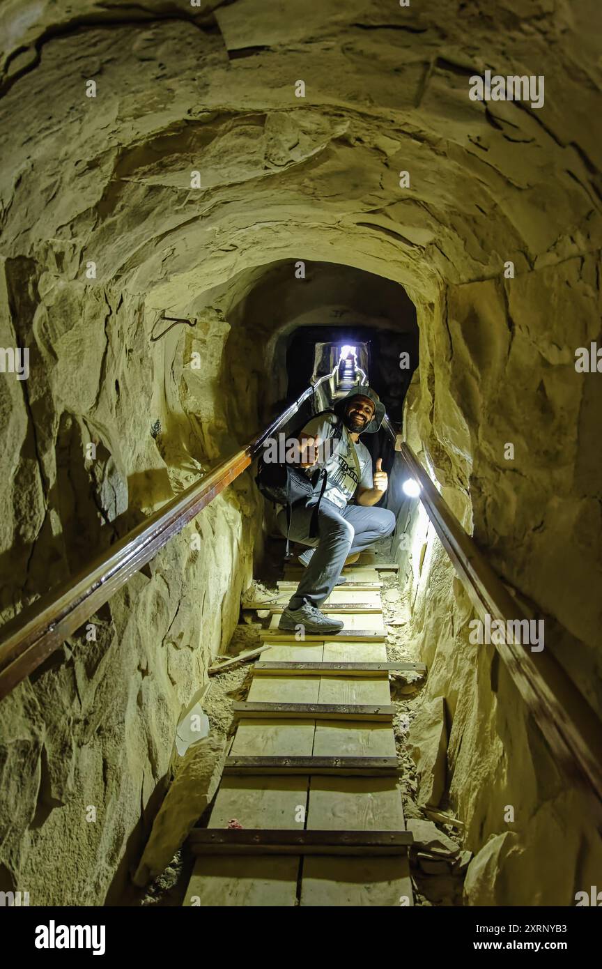 Pyramid Meidum Interior 158 Meidum Stock Photos, High Res Pictures,