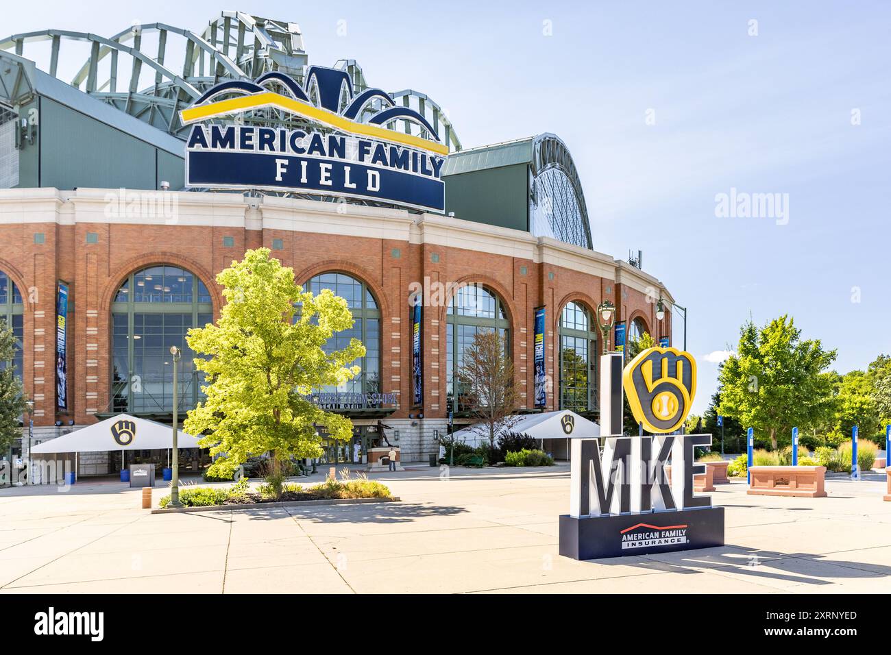 American Family Field is home to Major League Baseball's Milwaukee ...