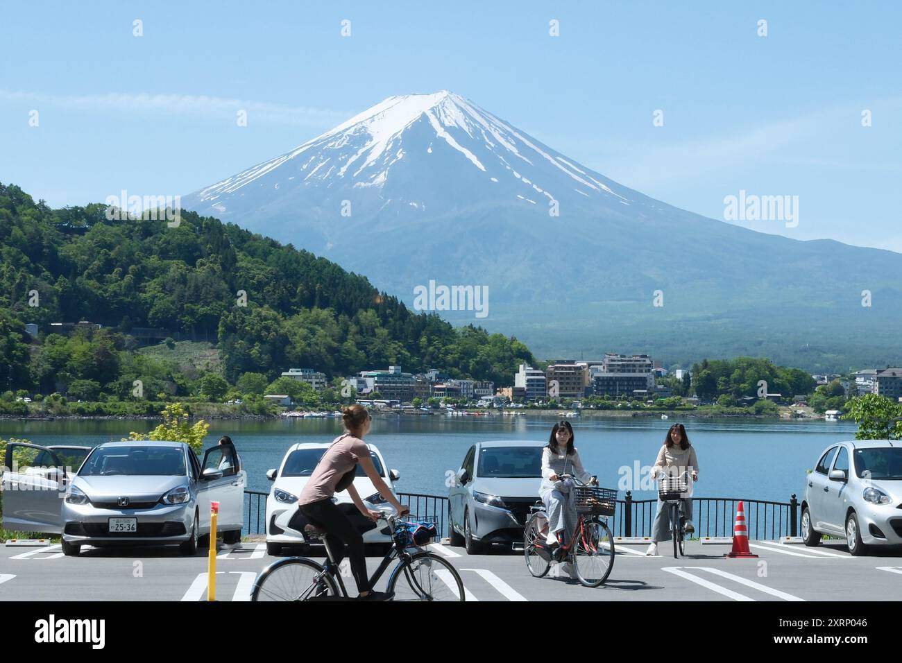 Tokyo - 2024 May 20: tourist visit Fujikawaguchiko to sightseeing by ...