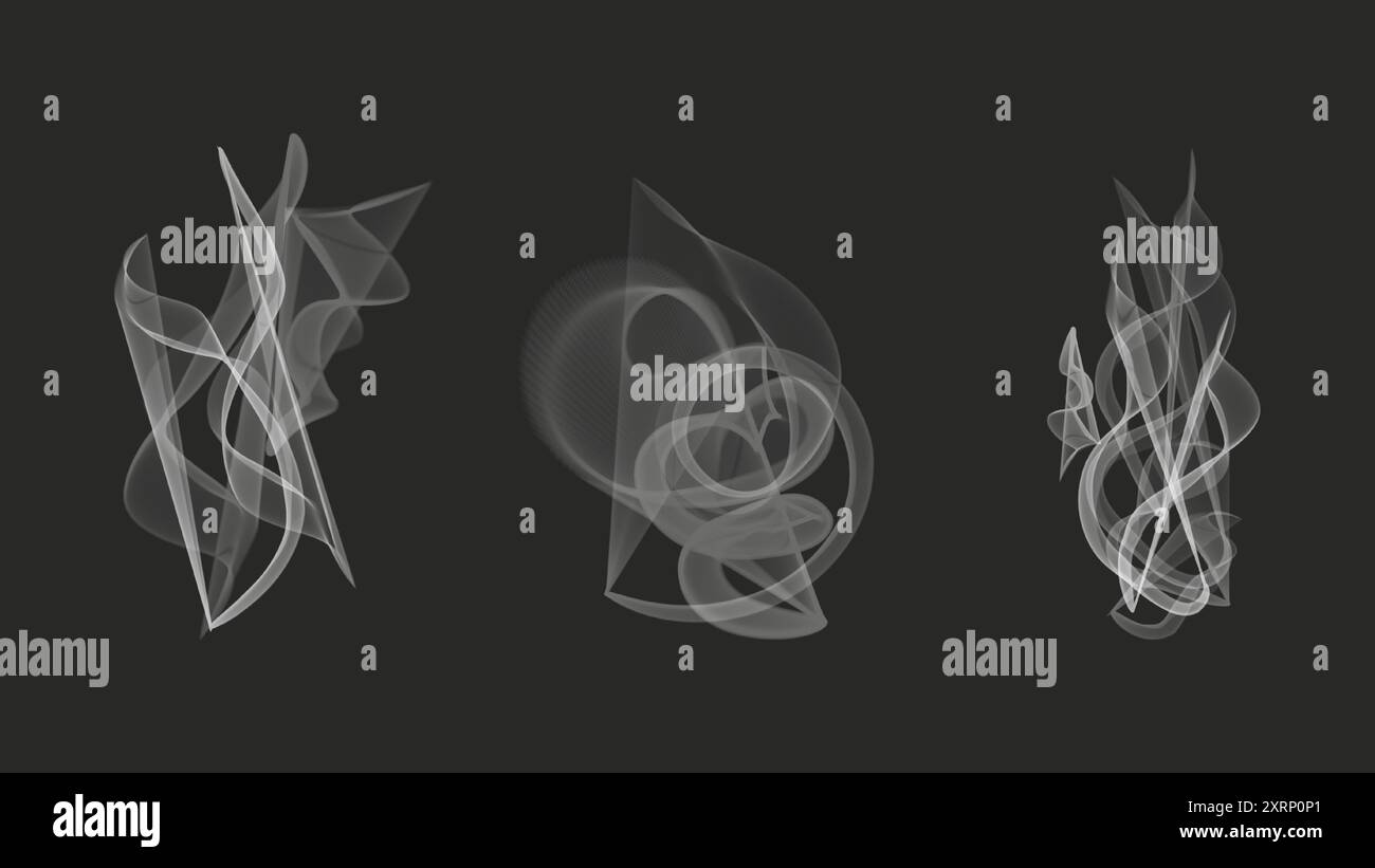 Smoke Vapor cloud overlay effect Realistic vector. White fog on dark ...