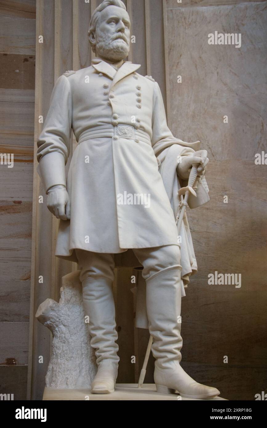 Statue ulysses grant in rotunda hi-res stock photography and images - Alamy
