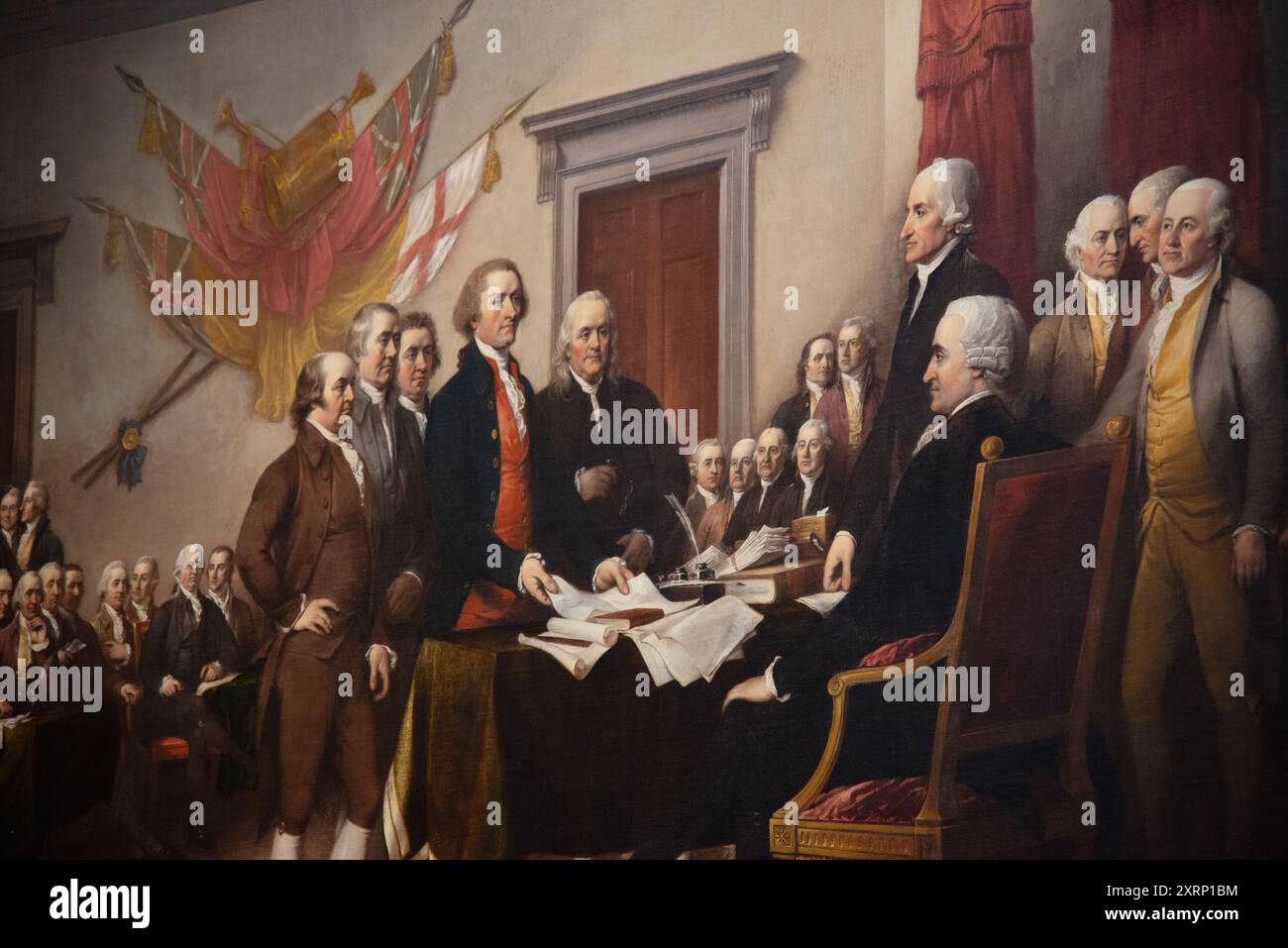 painting by the American artist John Trumbull depicting the ...