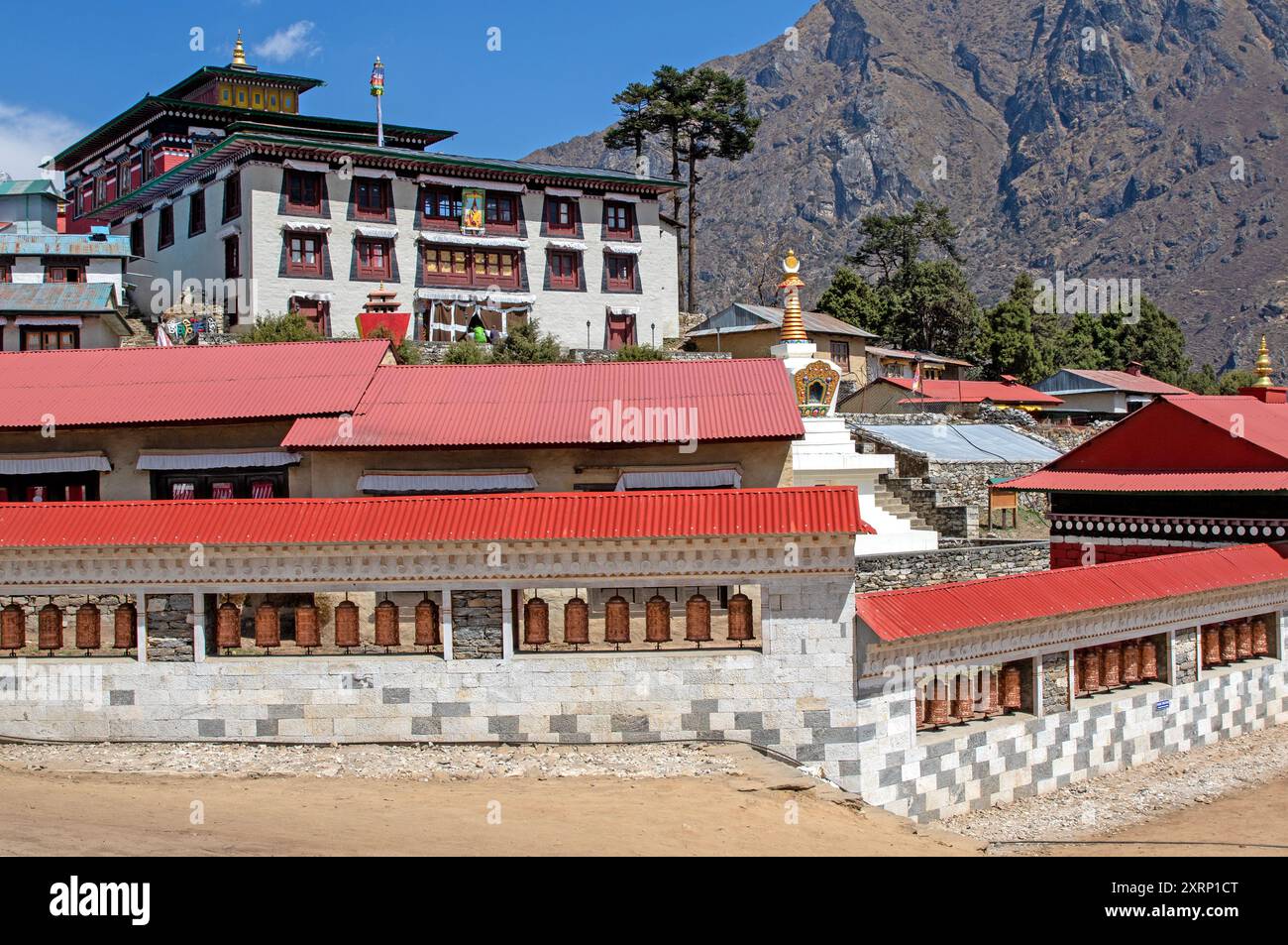 Tengboche monastery hi-res stock photography and images - Alamy