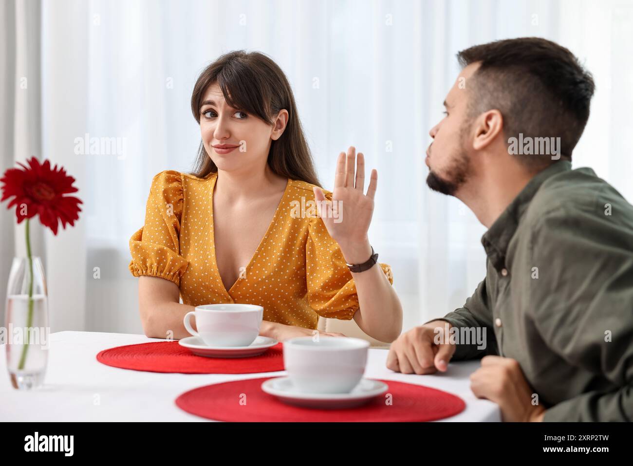 Date and embarrassed hi-res stock photography and images - Alamy
