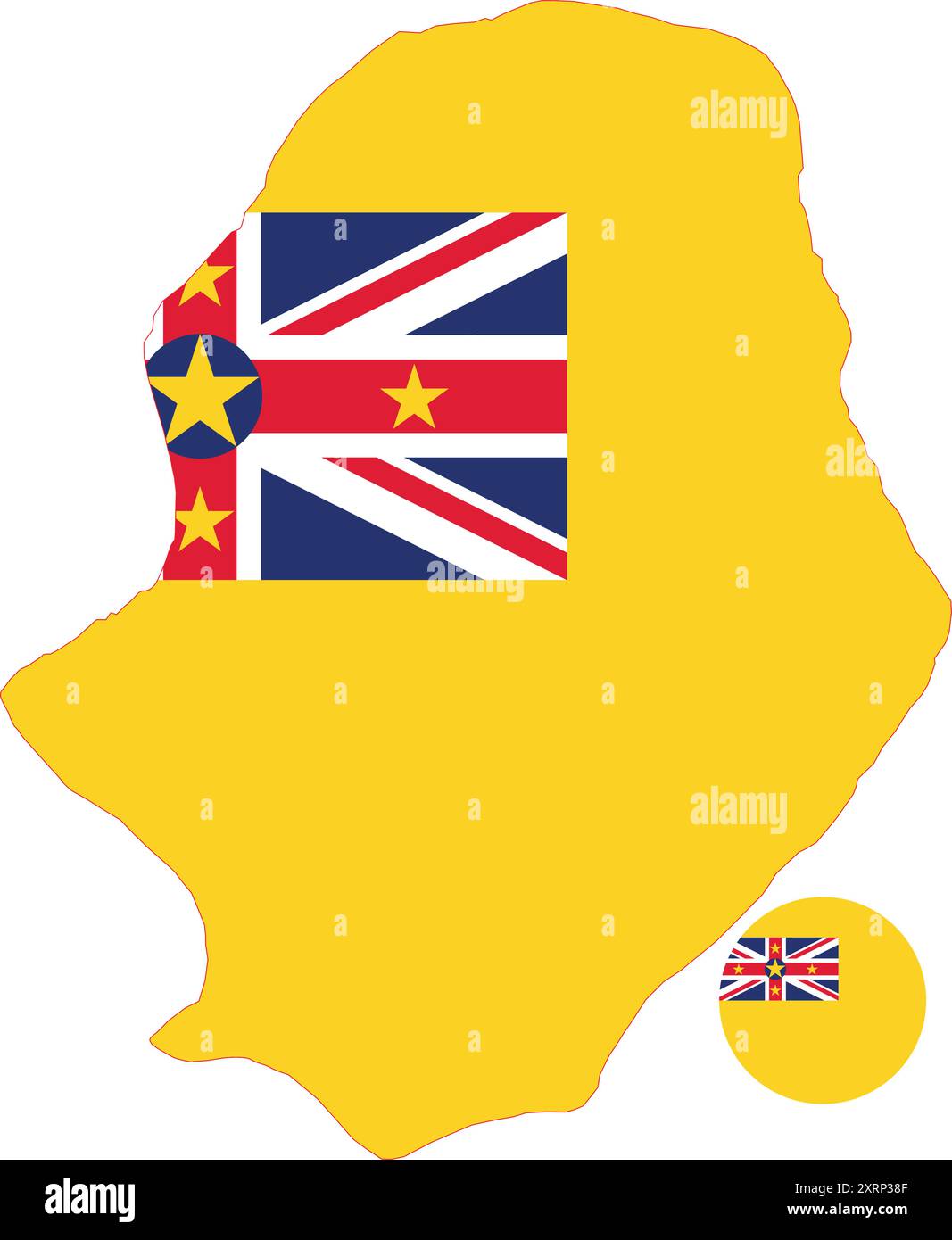 Niue map Cut Out Stock Images & Pictures - Alamy