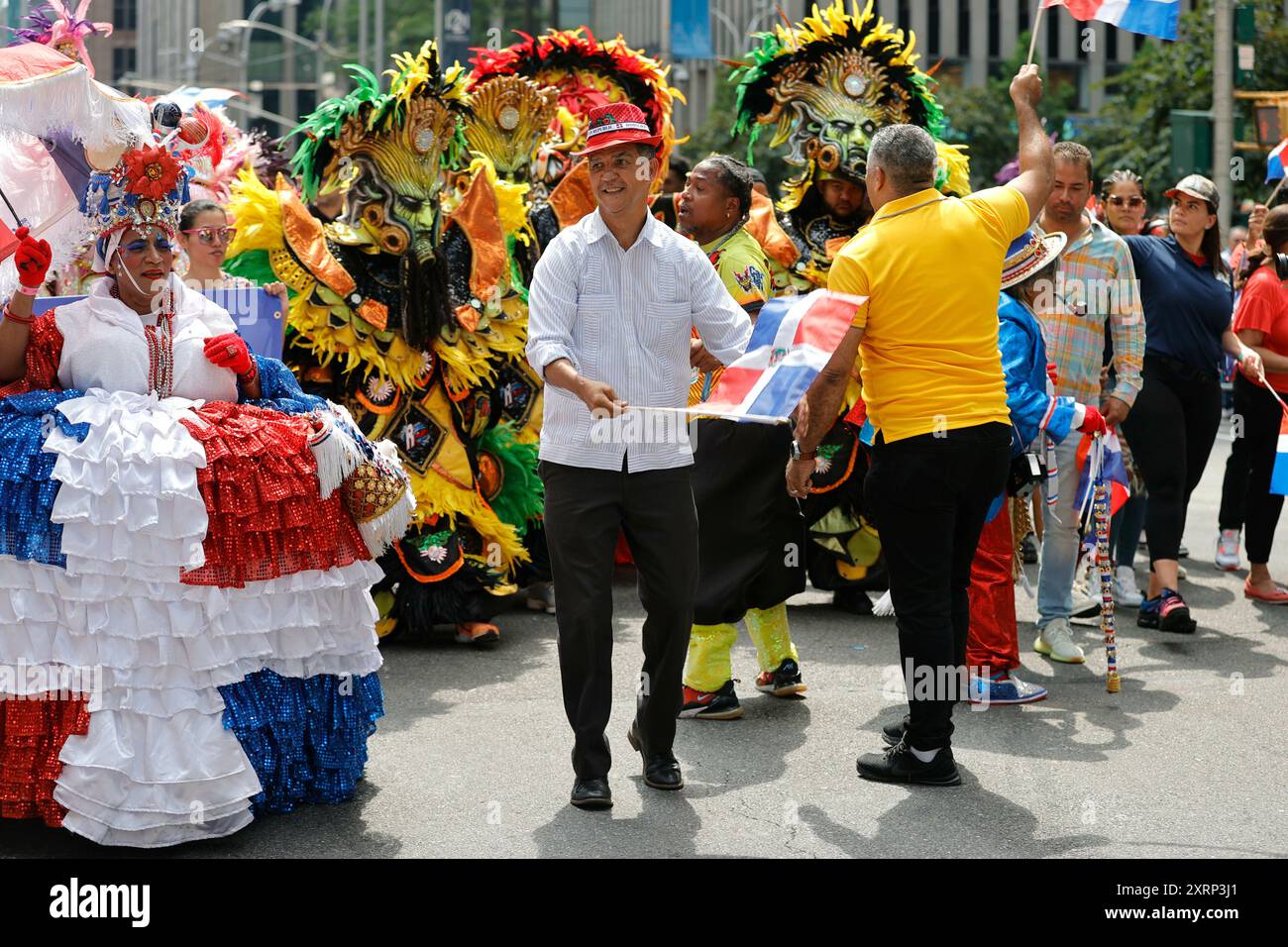New York, USA, August 11, 2024 - NYC DOT Commissioner Ydanis Rodriguez ...
