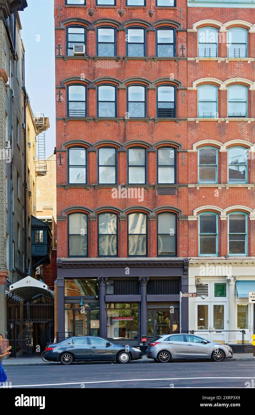 Tribeca west historic district hi-res stock photography and images - Alamy