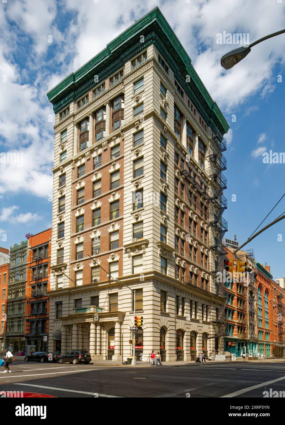 Borden House, 110 Hudson Street, Tribeca West Historic District, is a ...
