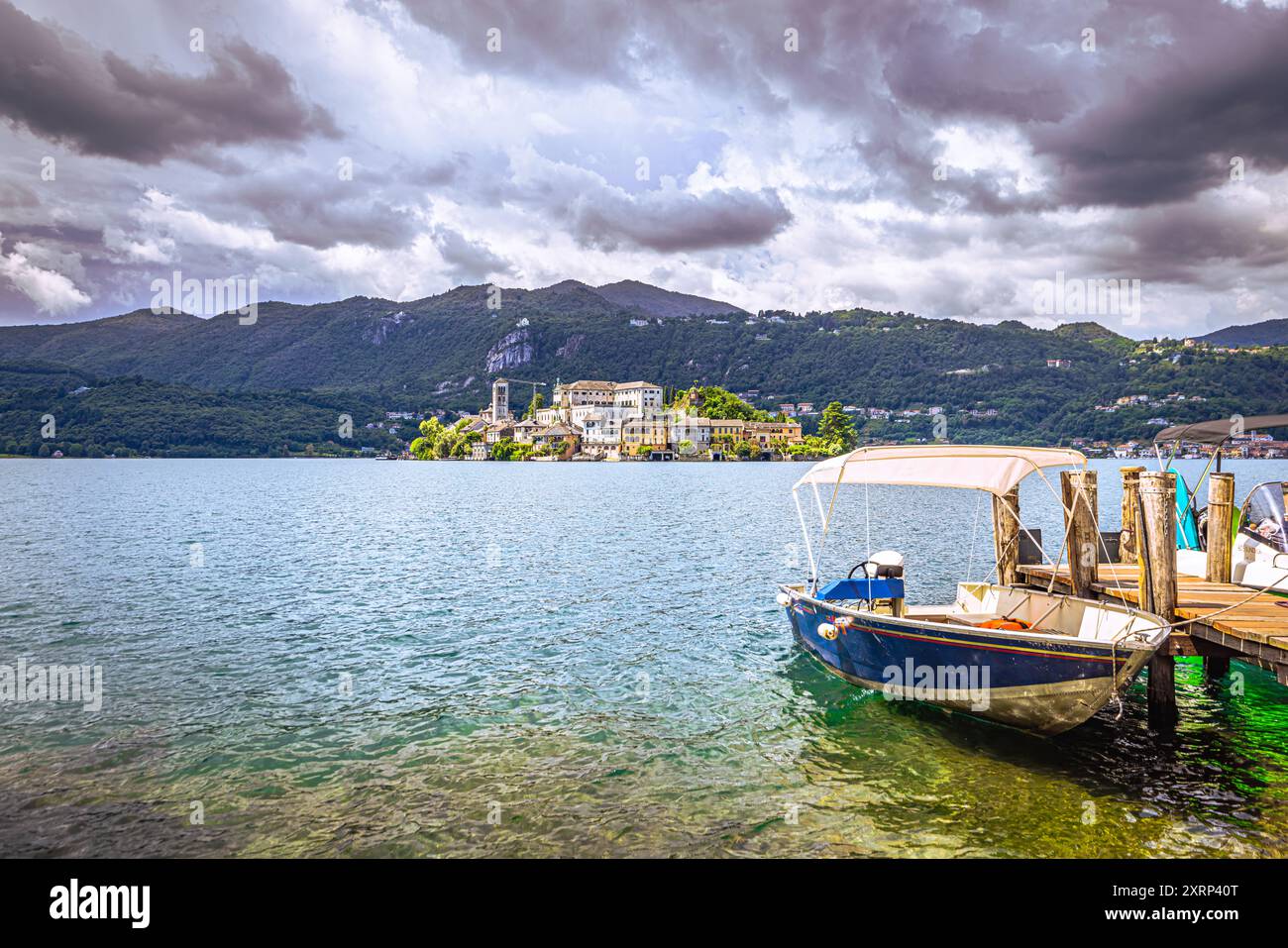 The wonderful town of Orta San Giulio, Italy Stock Photo - Alamy