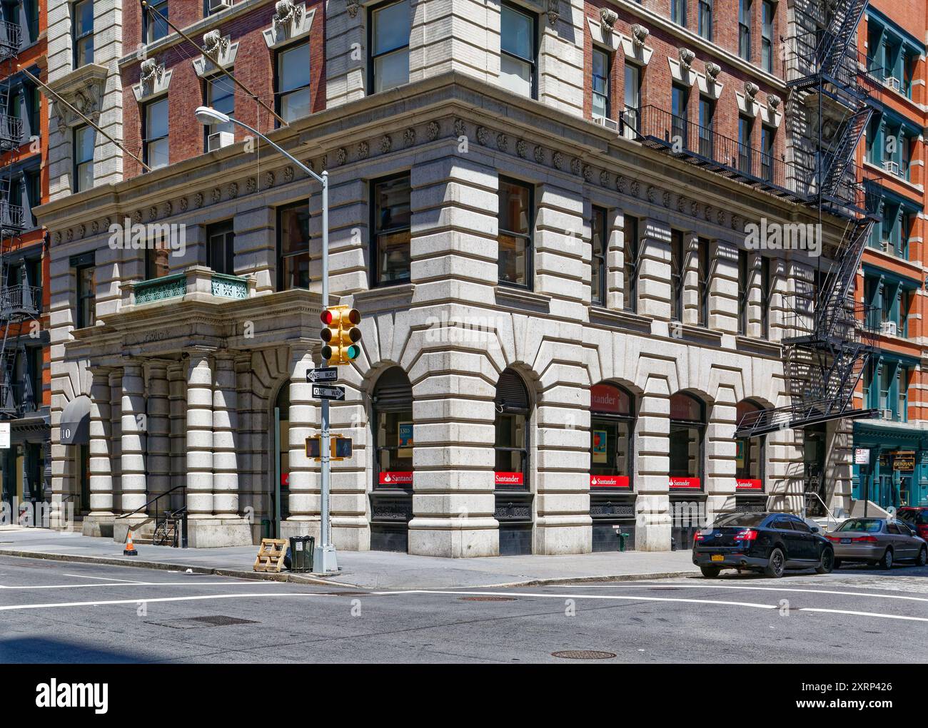 Borden House, 110 Hudson Street, Tribeca West Historic District, is a ...