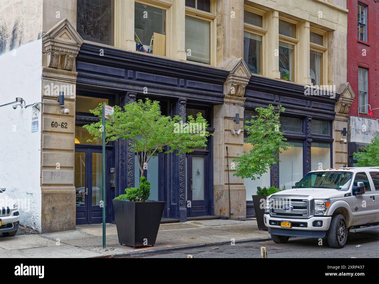 60 Lispenard Street, Tribeca East Historic District, was built in 1895 ...