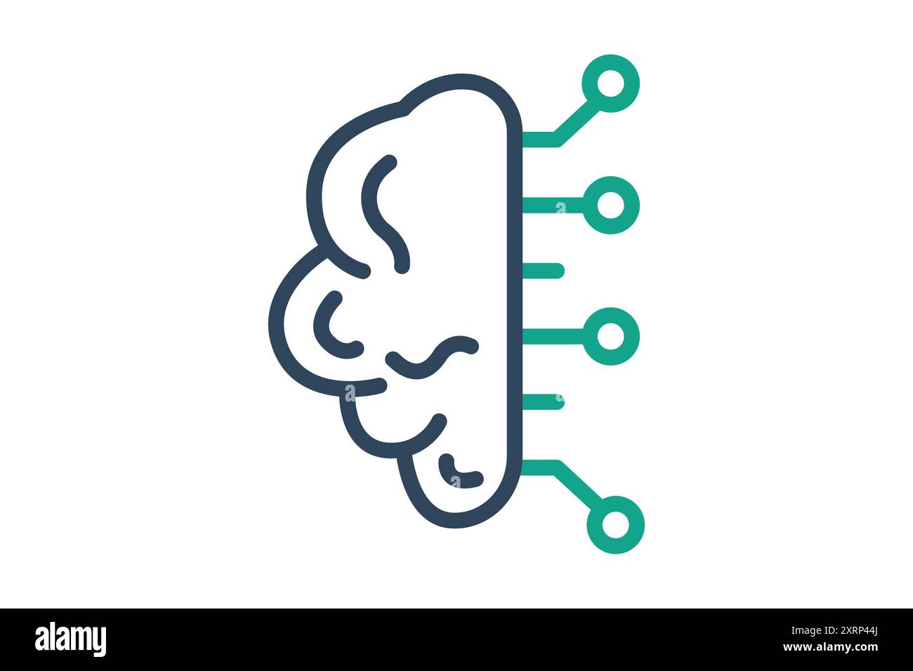 Business intelligence icon. icon related to technology. line icon style ...