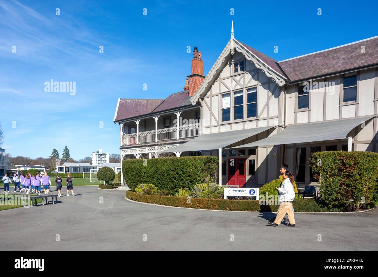 Te Koraha heritage building at Rangi Ruru Girls' School, Merivale Lane ...