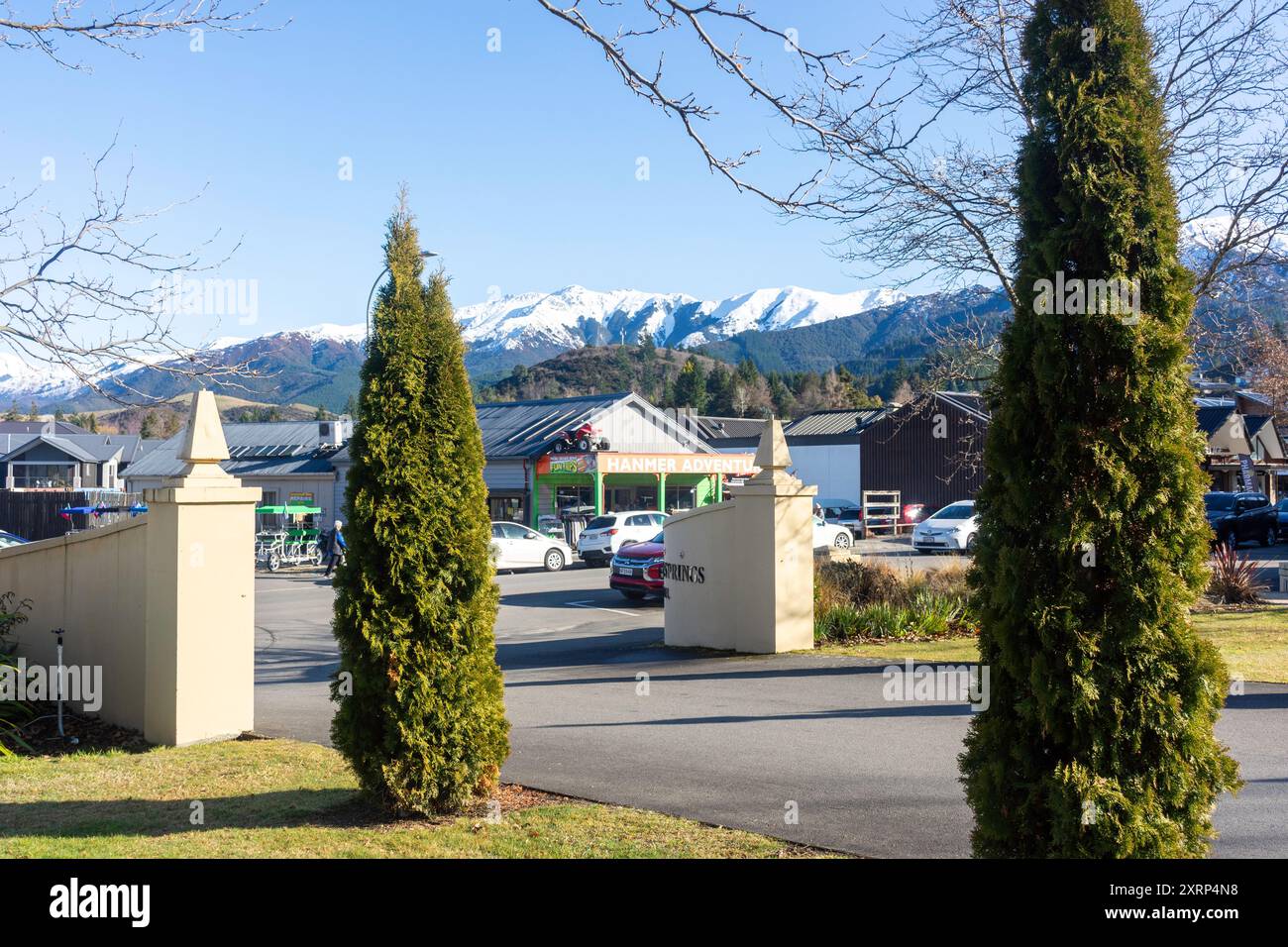 View from Hanmer Springs Hotel, Conical Hill Road, Hanmer Springs ...
