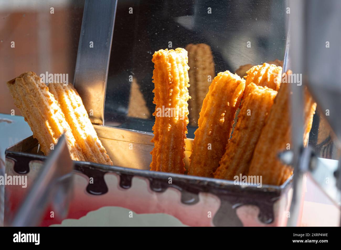 Churros and cream hi-res stock photography and images - Alamy