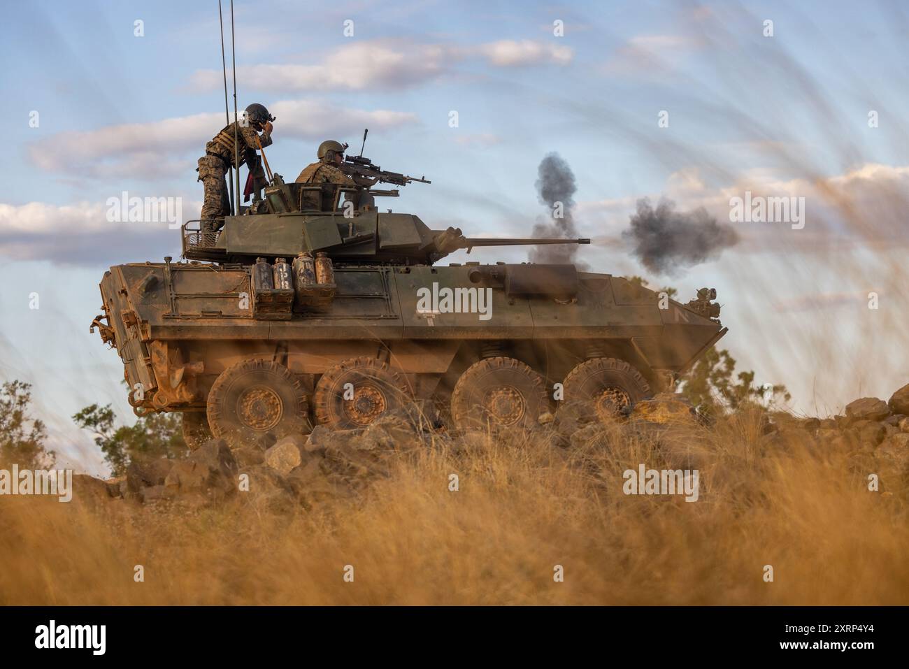 U.S. Marines with Alpha Company, 1st Light Armored Reconnaissance ...