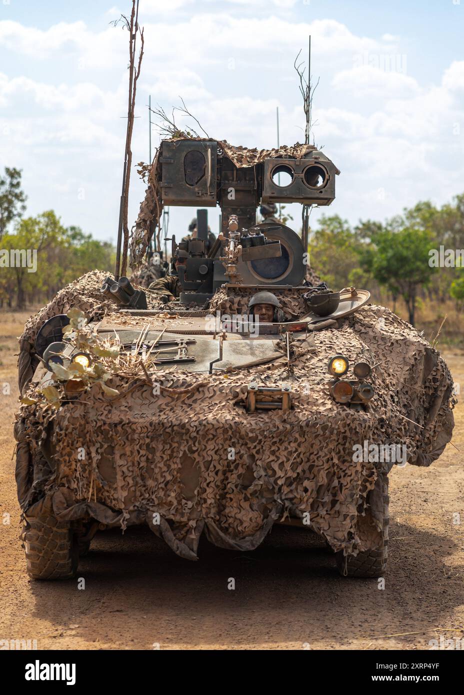 U.S. Marine Corps Lance Cpl. Jayden Hendrickson, an LAV-25 Light ...