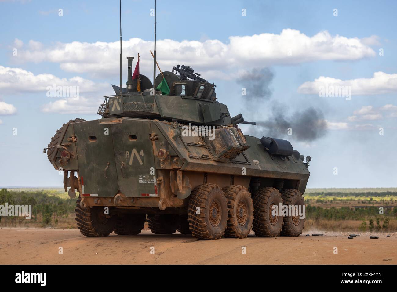 U.S. Marines with Alpha Company, 1st Light Armored Reconnaissance ...