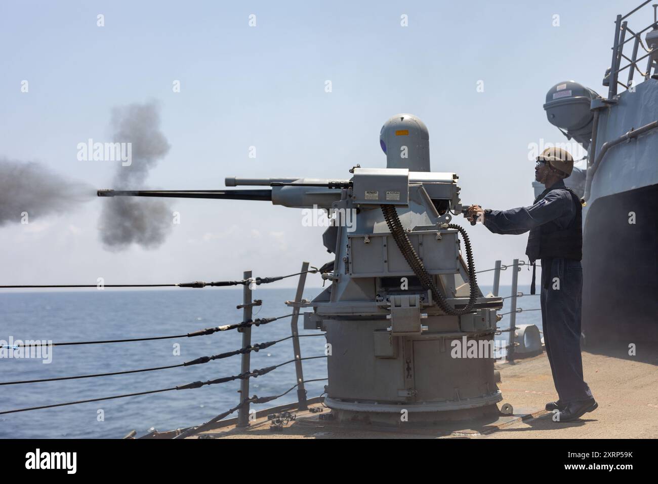 ATLANTIC OCEAN (July 28, 2024) – Cmdr. Desmond Walker, commanding ...