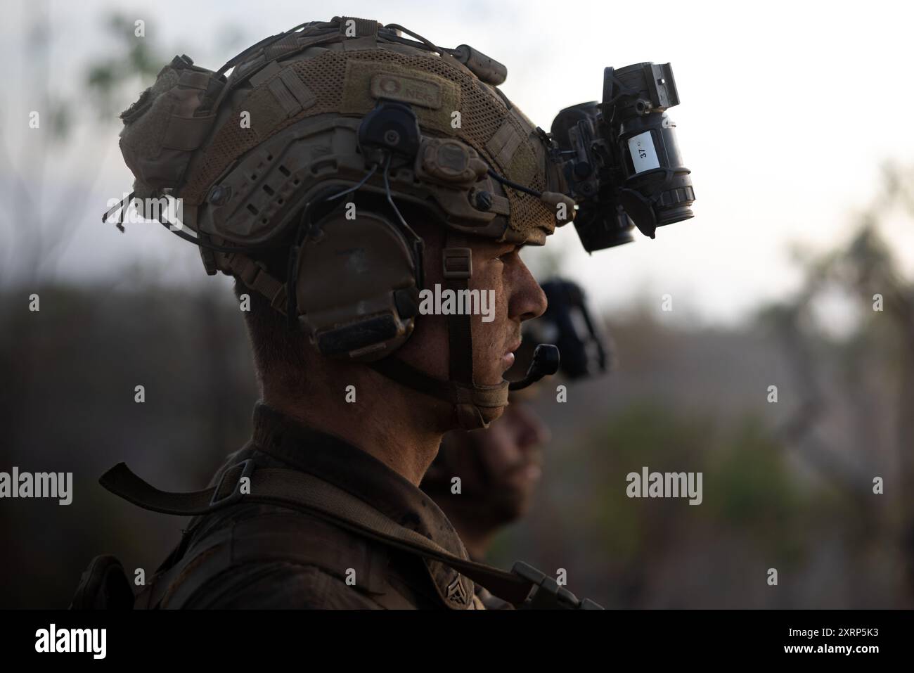 U.S. Marine Corps Cpl. Benjamin Sturdy, an assistant patrol leader with ...