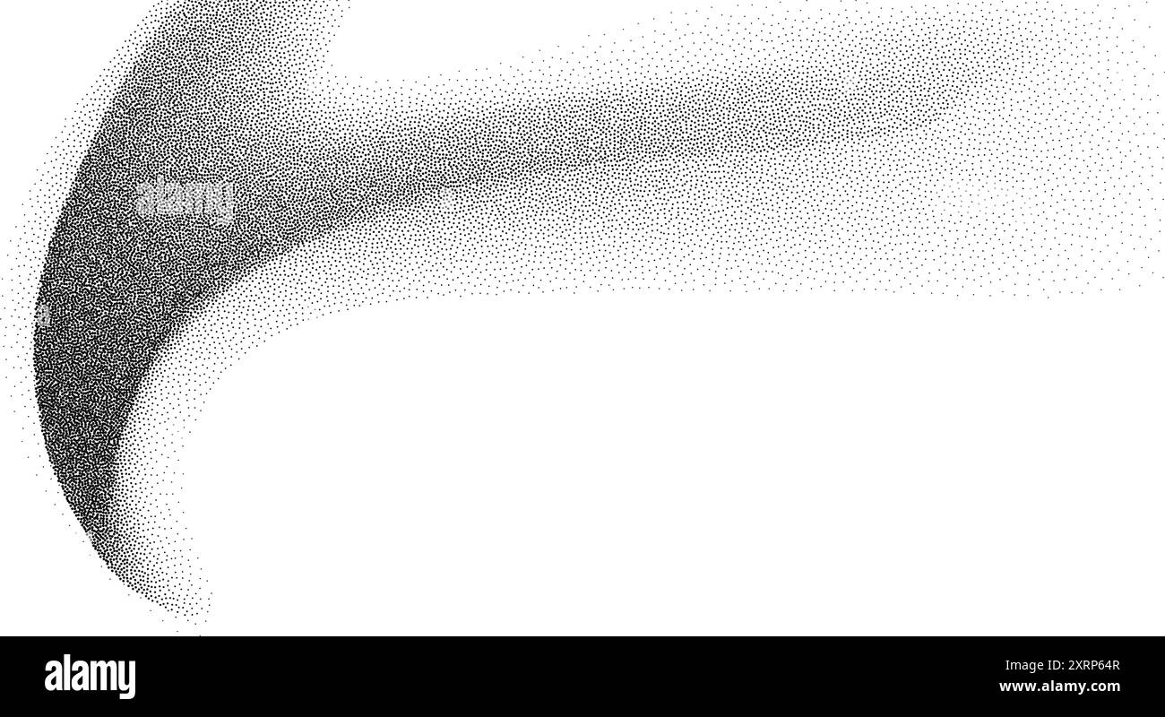 Dotwork abstract background, black grain texture, Abstract stipple sand ...