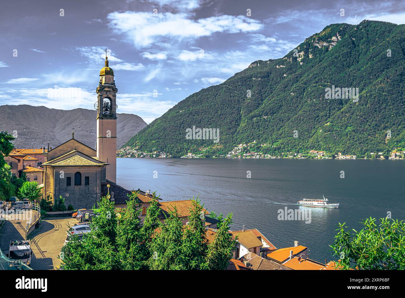 View south lake como hi-res stock photography and images - Alamy