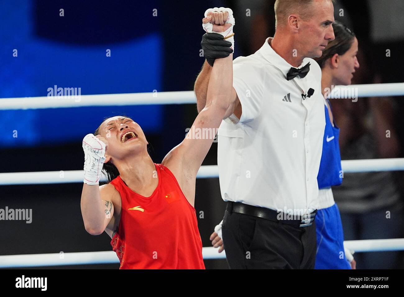 **CHINESE MAINLAND, HONG KONG, MACAU AND TAIWAN OUT** Chinese boxer ...