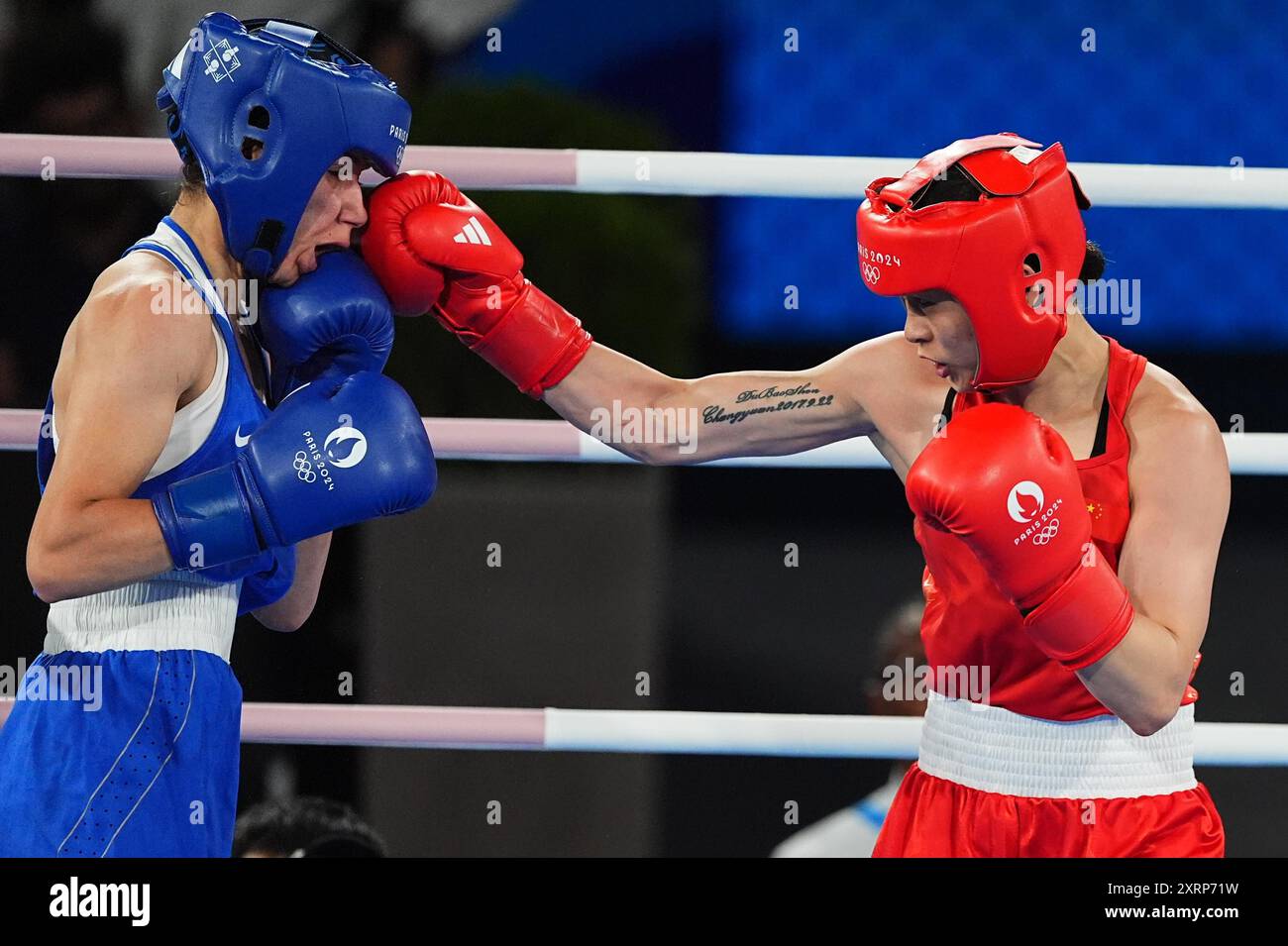 **CHINESE MAINLAND, HONG KONG, MACAU AND TAIWAN OUT** Chinese boxer ...