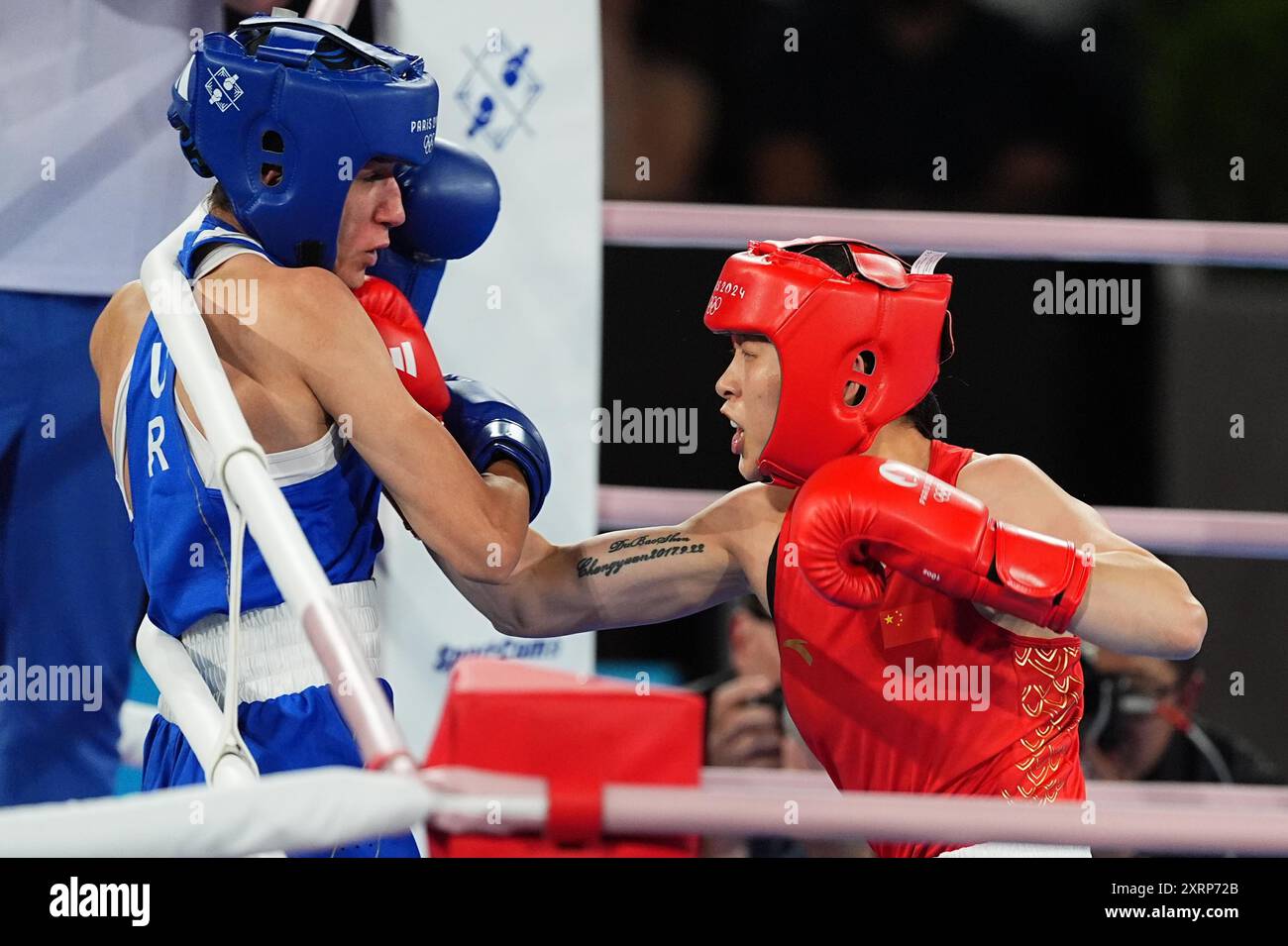 **CHINESE MAINLAND, HONG KONG, MACAU AND TAIWAN OUT** Chinese boxer ...