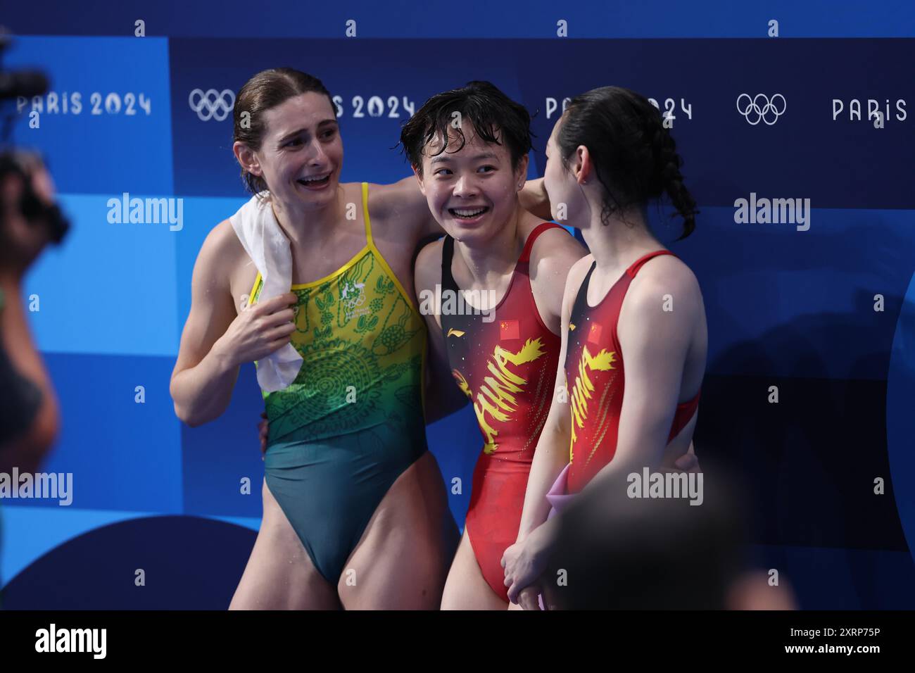 **CHINESE MAINLAND, HONG KONG, MACAU AND TAIWAN OUT** Chinese diver ...