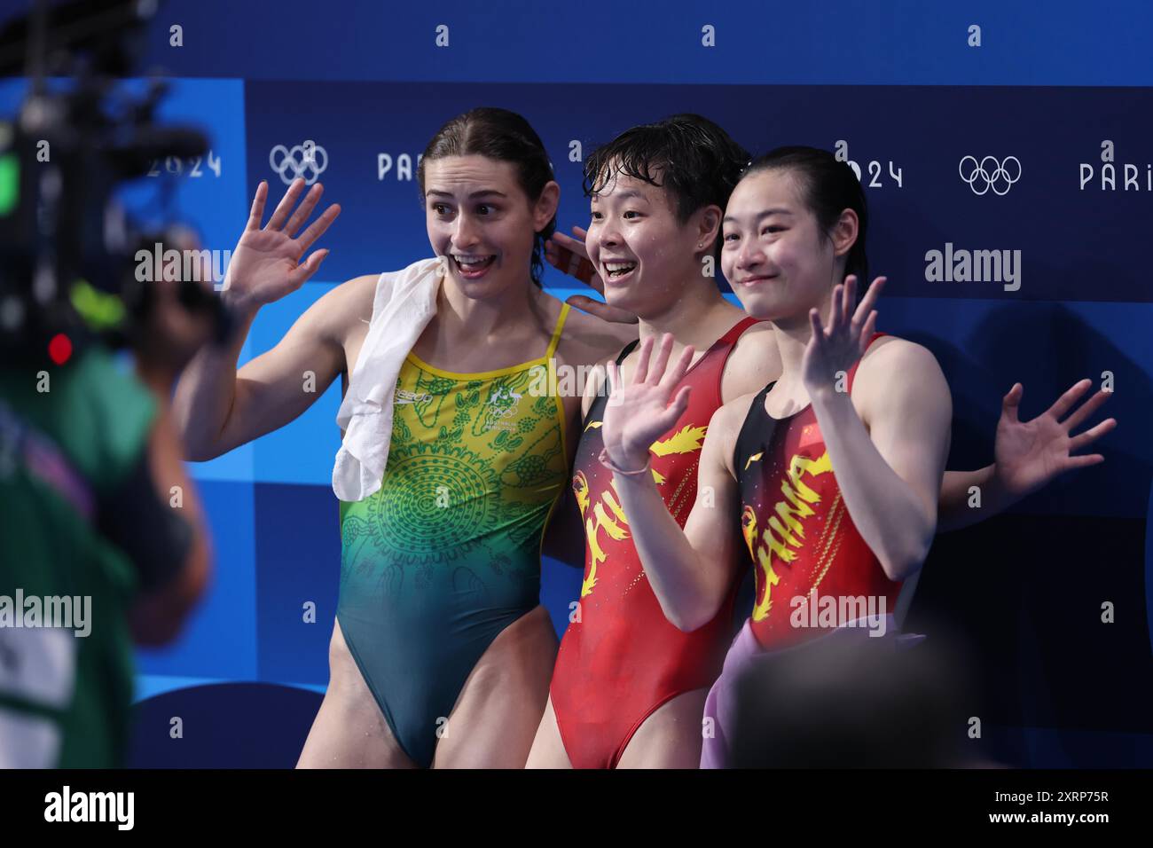 **CHINESE MAINLAND, HONG KONG, MACAU AND TAIWAN OUT** Chinese diver ...