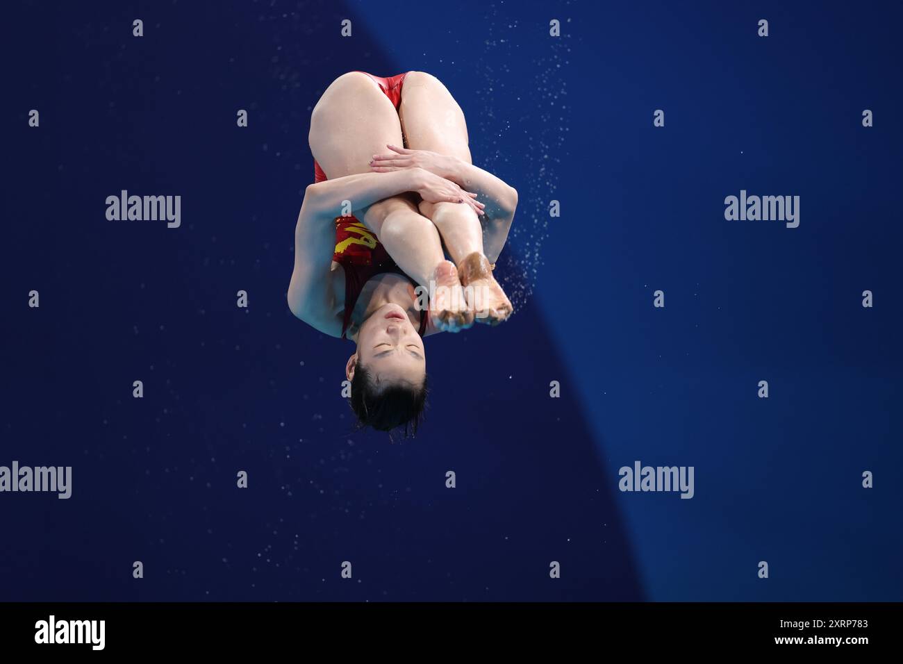 **CHINESE MAINLAND, HONG KONG, MACAU AND TAIWAN OUT** Chinese diver ...