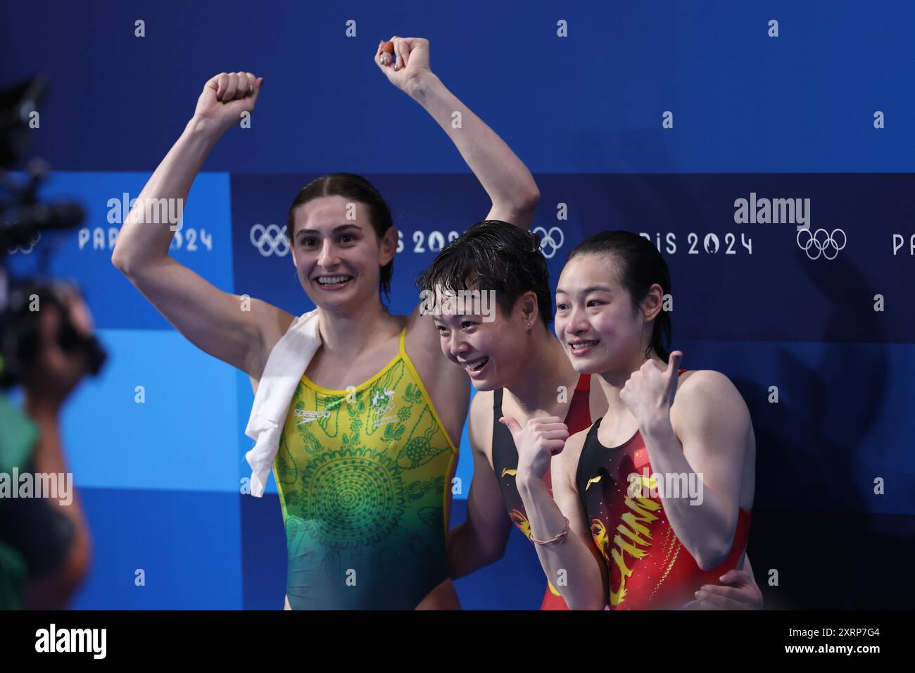 **CHINESE MAINLAND, HONG KONG, MACAU AND TAIWAN OUT** Chinese diver ...